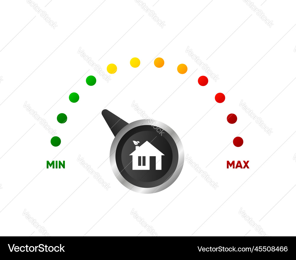 Energy efficiency house concept of Royalty Free Vector Image