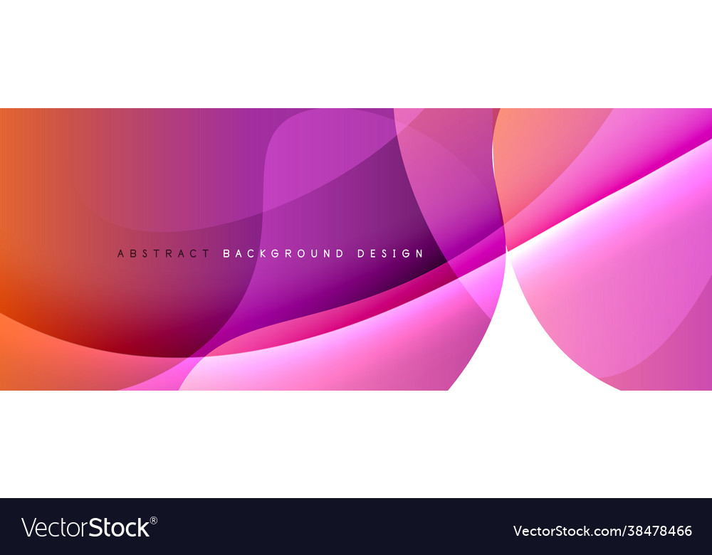 Trendy simple fluid color gradient abstract Vector Image