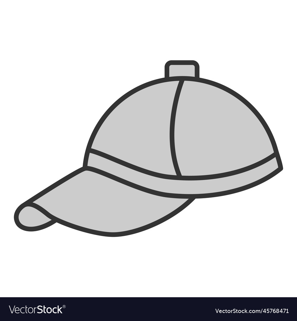 Golf player cap 3 Royalty Free Vector Image - VectorStock
