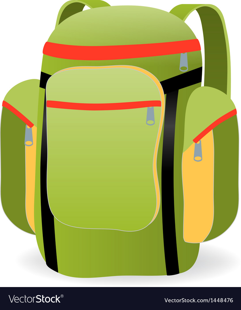 Backpack Royalty Free Vector Image - VectorStock