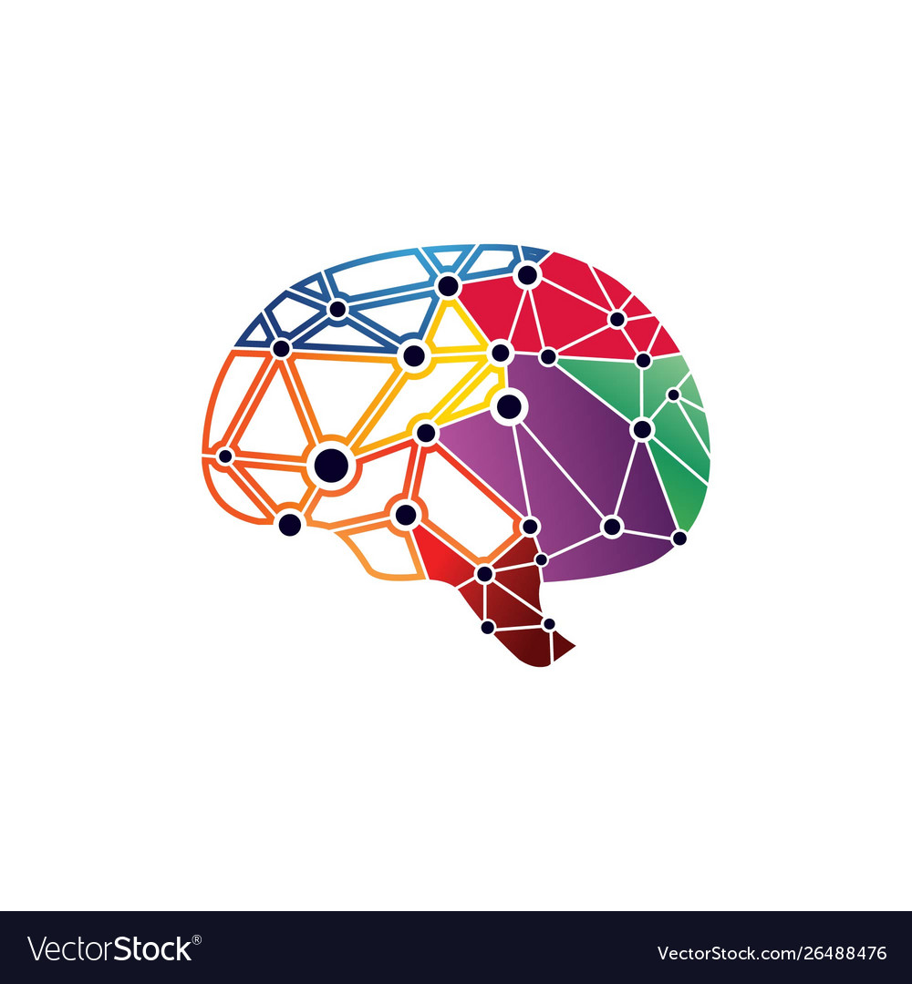 Brain logo template Royalty Free Vector Image - VectorStock