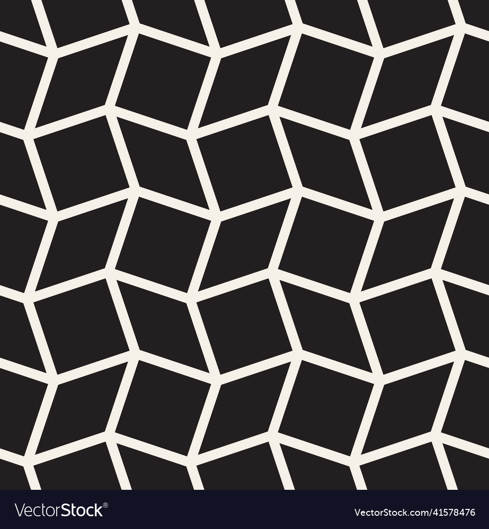 Seamless pattern repeating geometric elements Vector Image