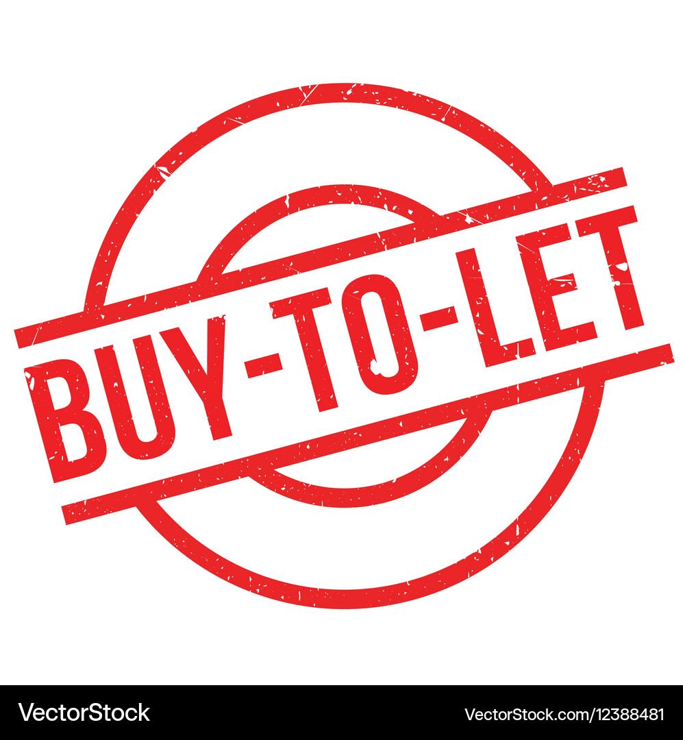 Buy-To-Let rubber stamp Royalty Free Vector Image