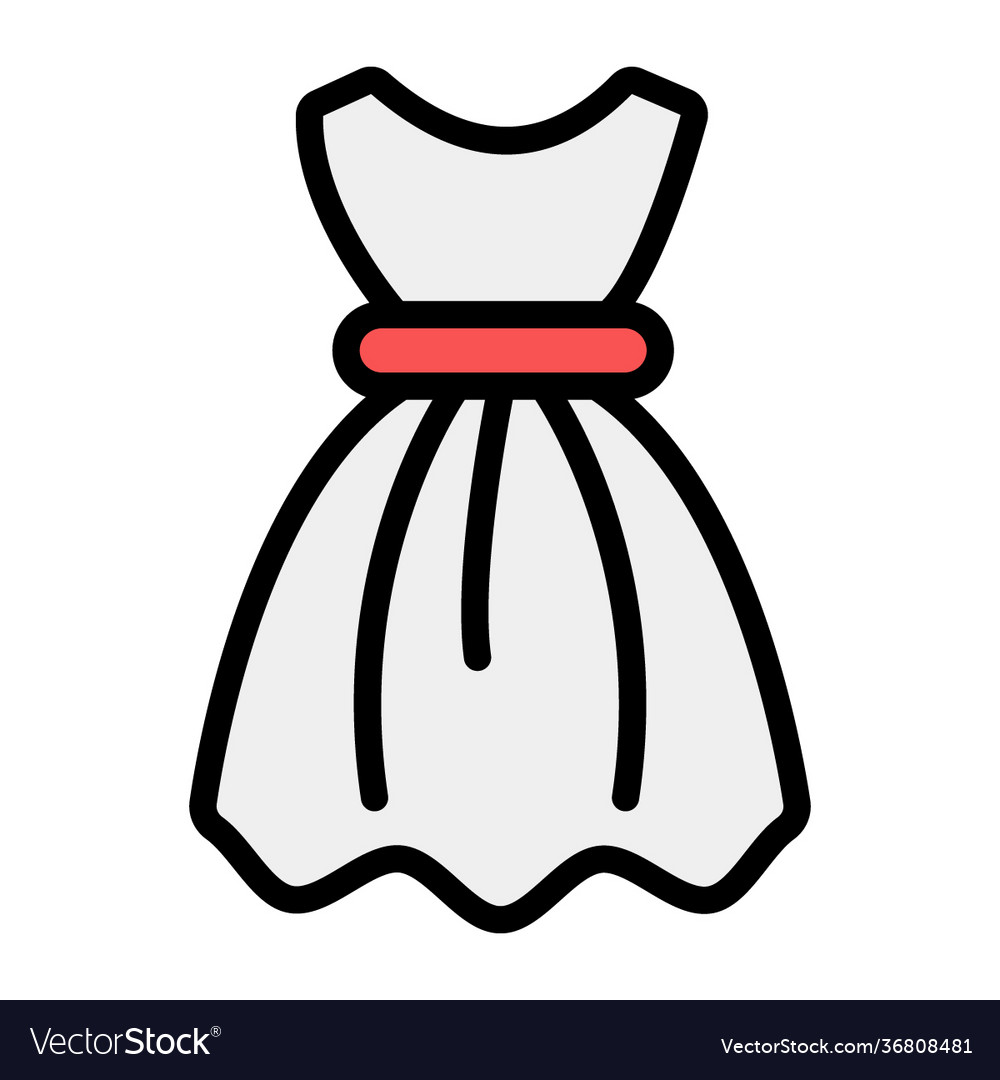Frock Royalty Free Vector Image - VectorStock