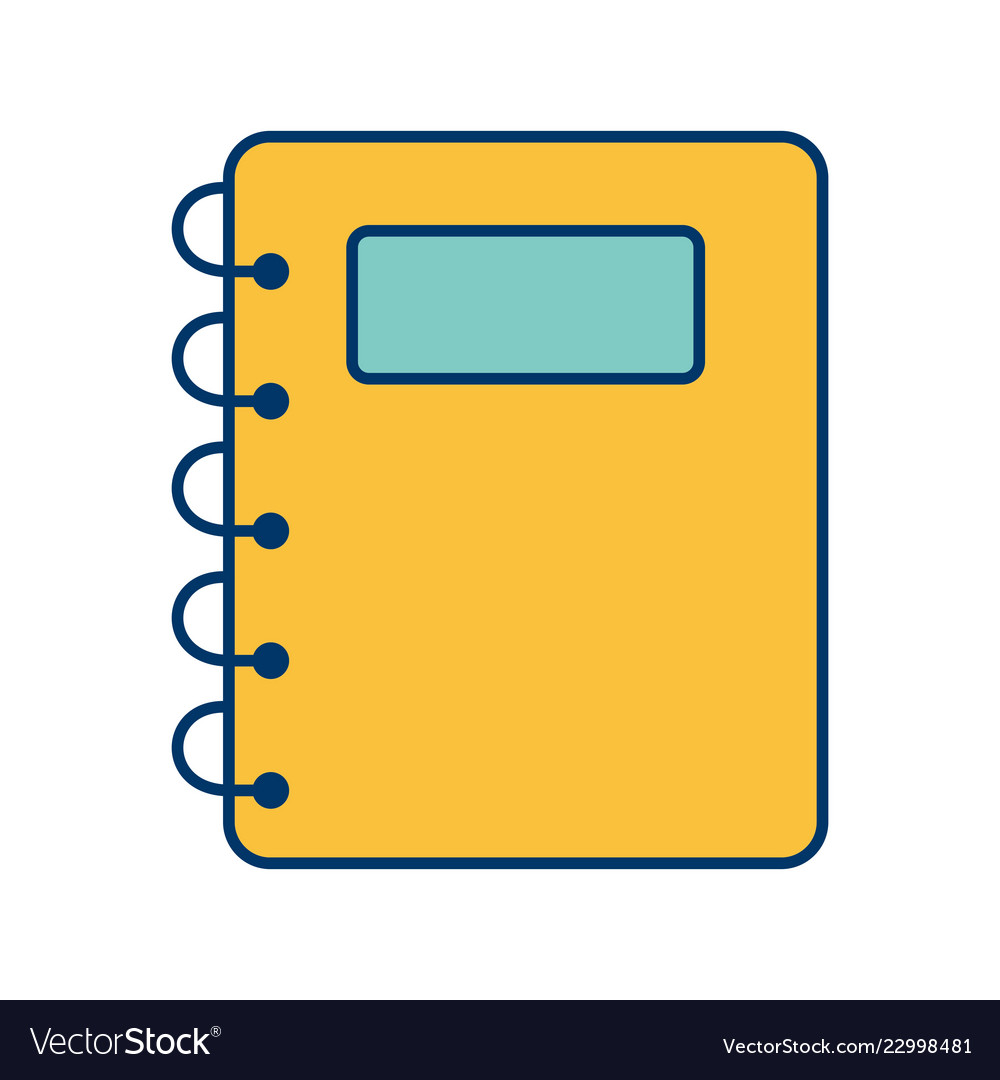 Notepad icon Royalty Free Vector Image - VectorStock