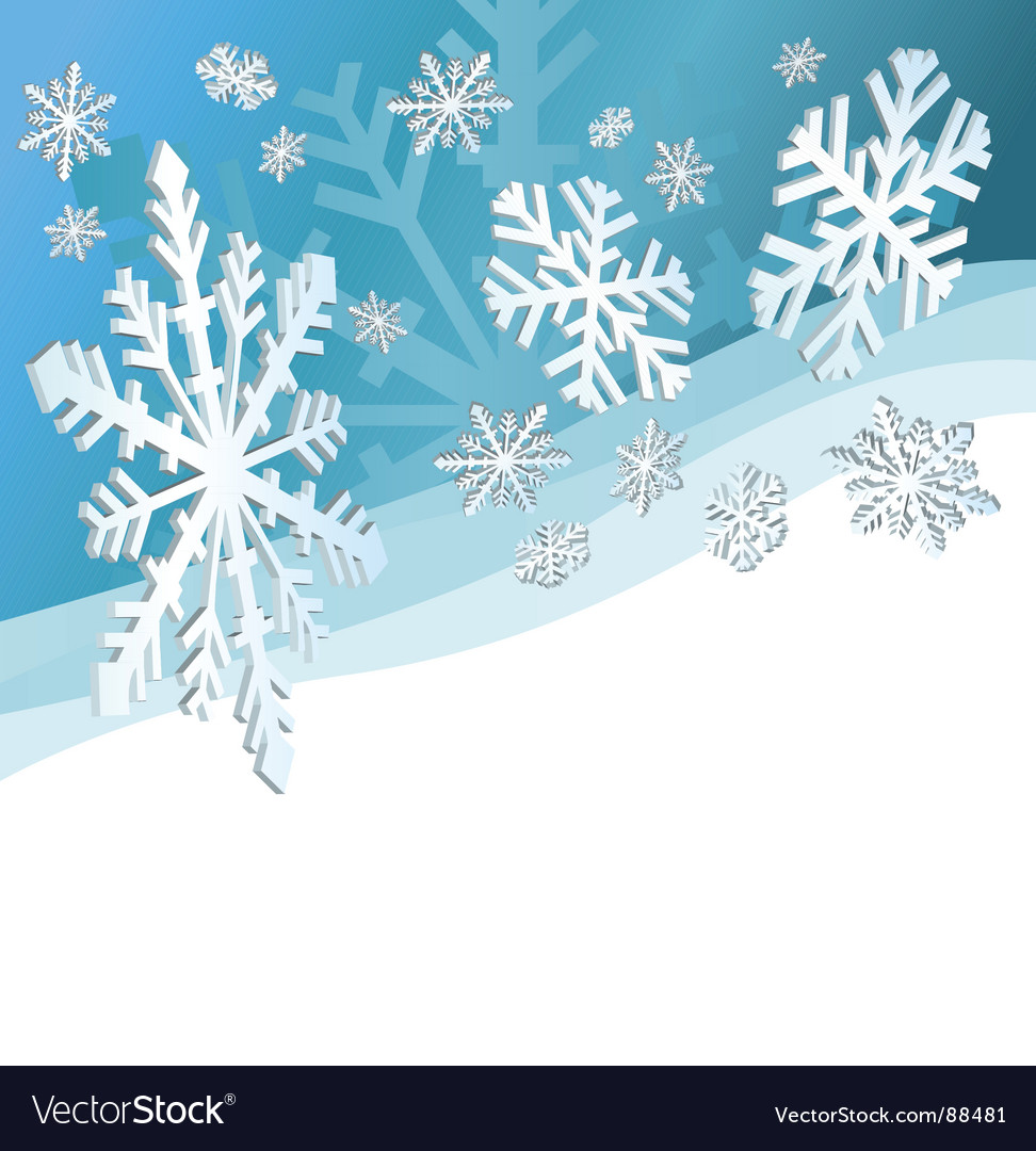 Snowflake Royalty Free Vector Image - VectorStock