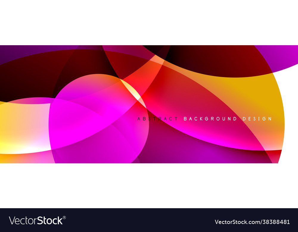 Trendy simple fluid color gradient abstract Vector Image