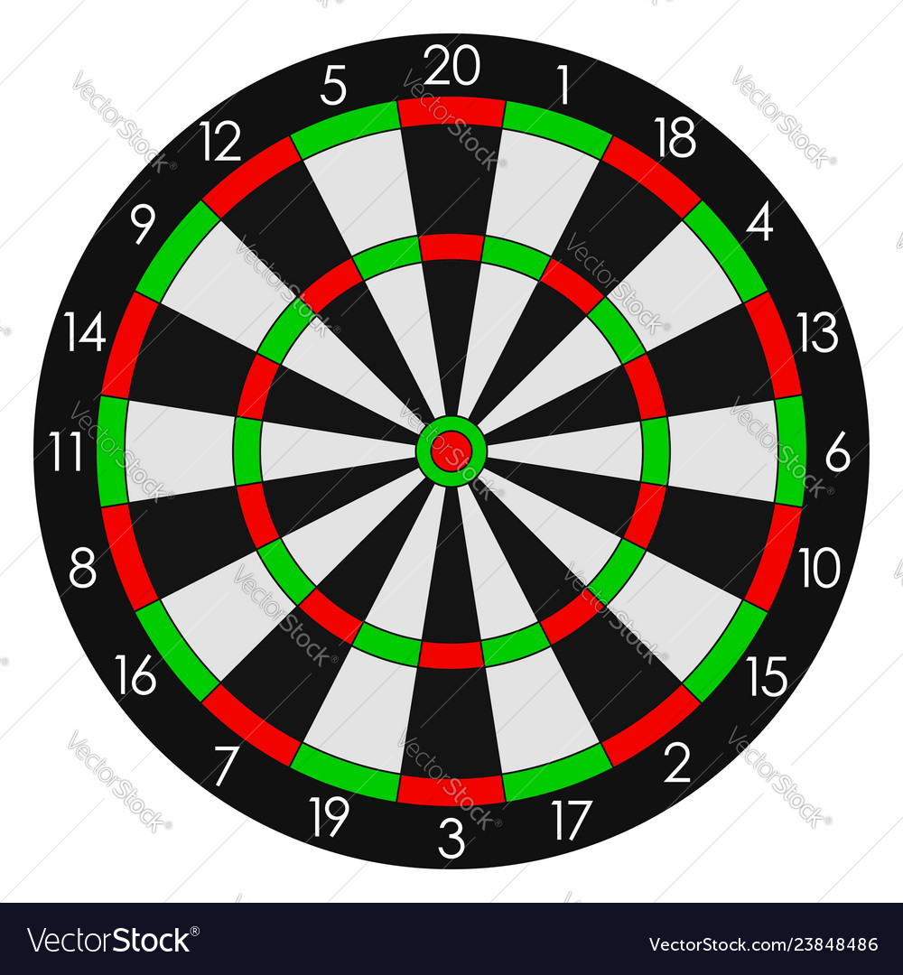 Darts Royalty Free Vector Image - VectorStock