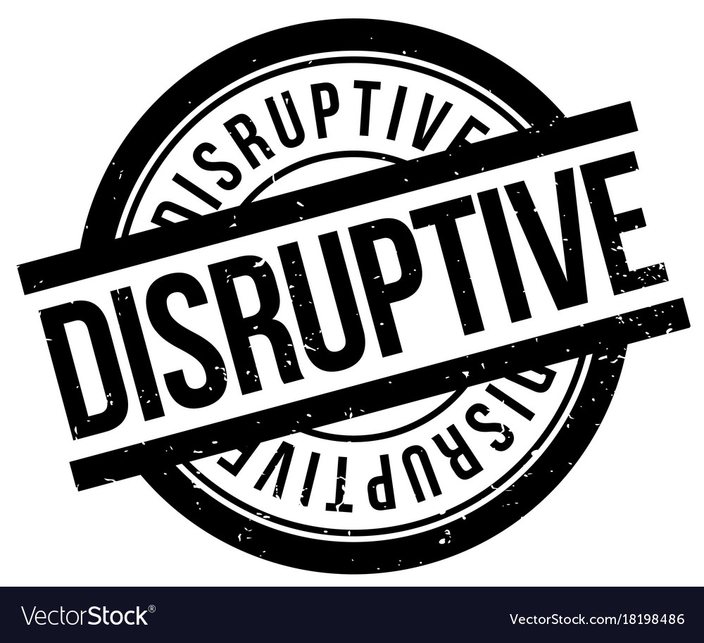 Disruptive Rubber Stamp Royalty Free Vector Image