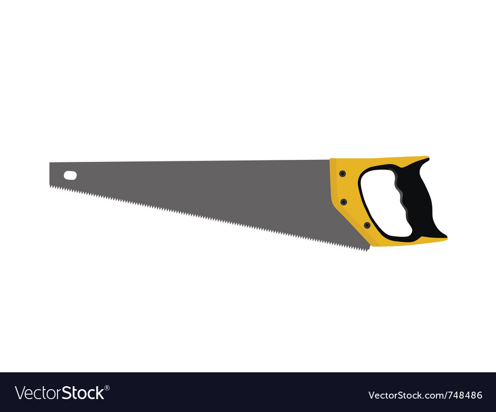 Saw Royalty Free Vector Image - VectorStock