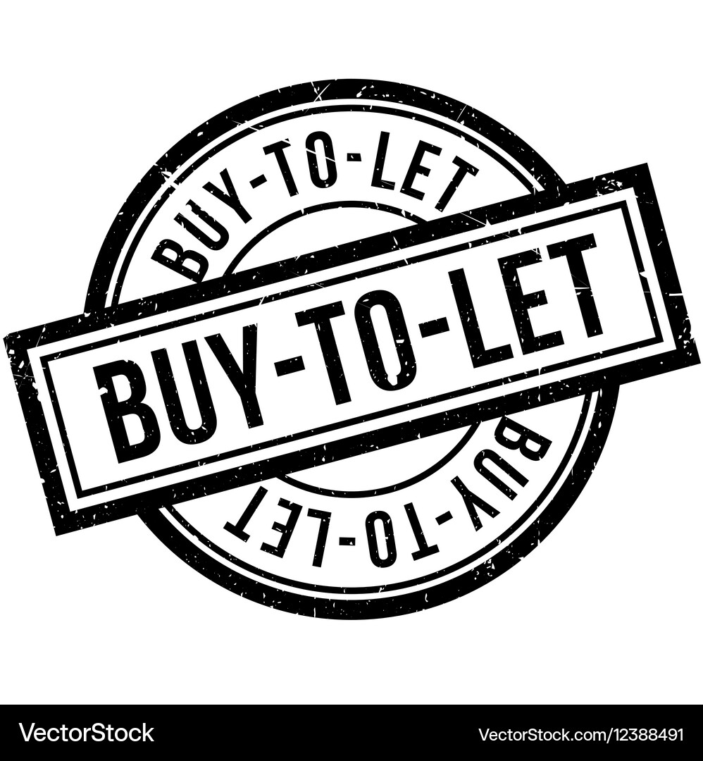 Buy-To-Let rubber stamp Royalty Free Vector Image