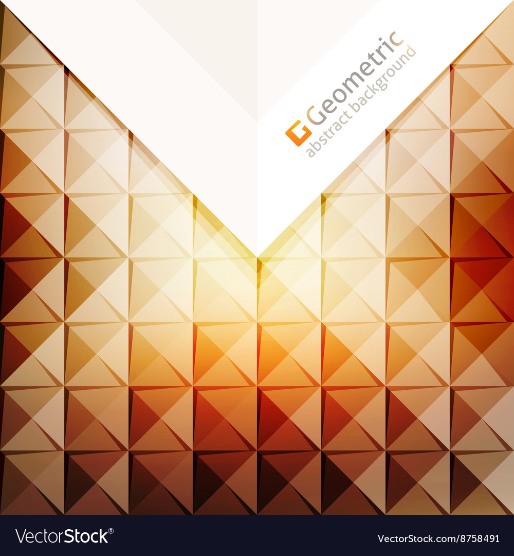 Geometric background Royalty Free Vector Image