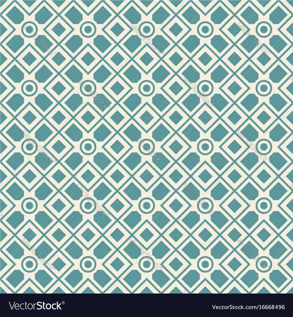 Arabic seamless pattern Royalty Free Vector Image