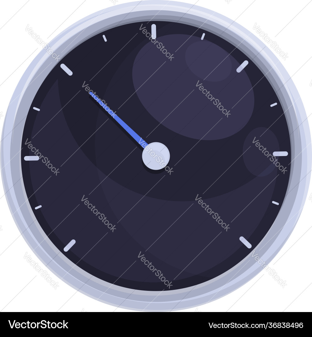 Car control gauge icon cartoon style Royalty Free Vector