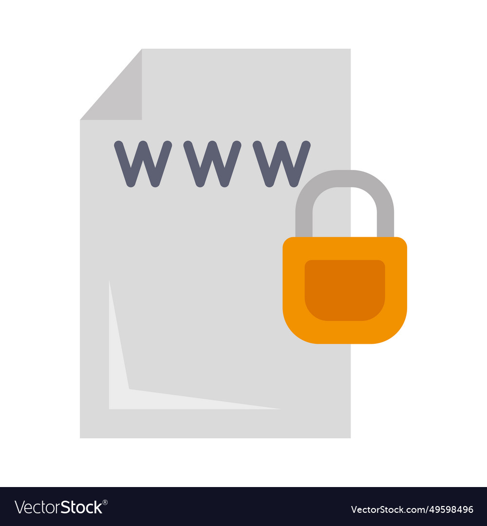File security Royalty Free Vector Image - VectorStock
