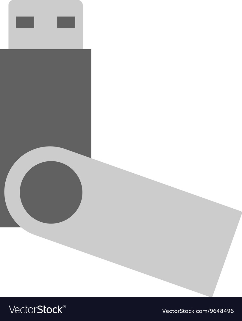 Flash drive Royalty Free Vector Image - VectorStock