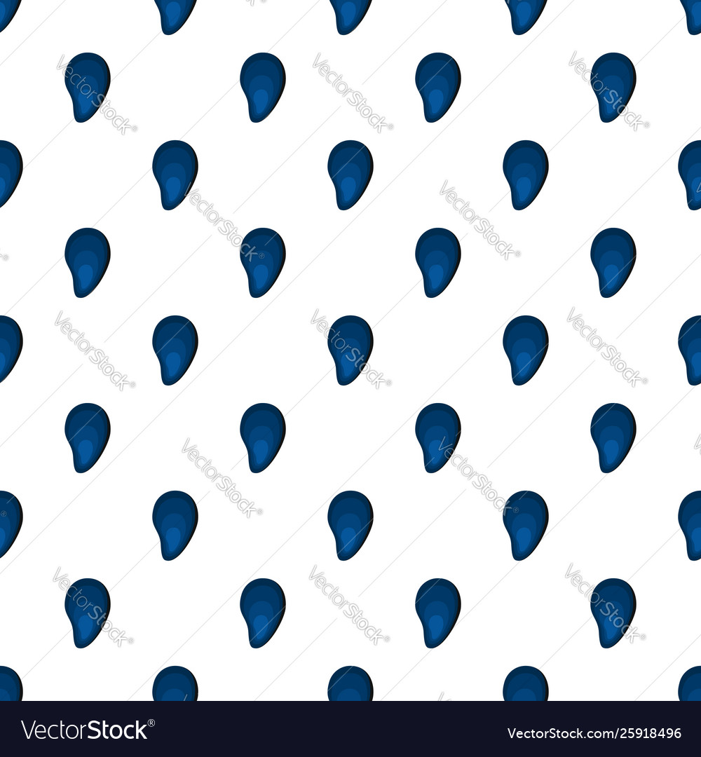 Scallop pattern seamless Royalty Free Vector Image