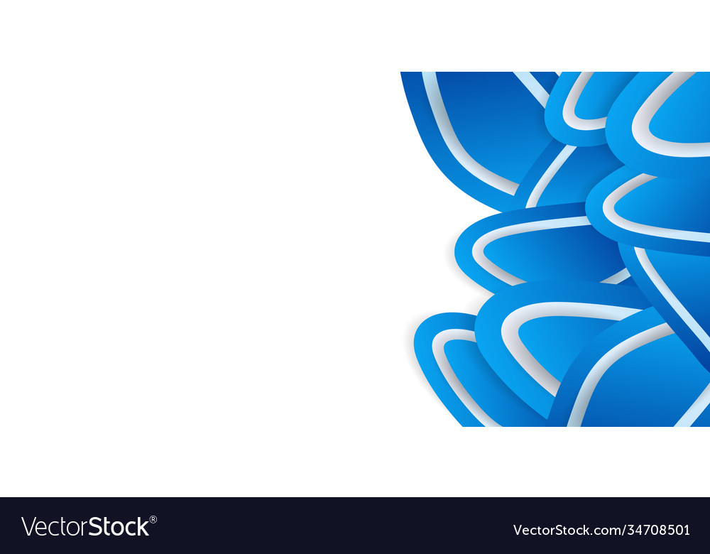 Blue simple abstract background Royalty Free Vector Image