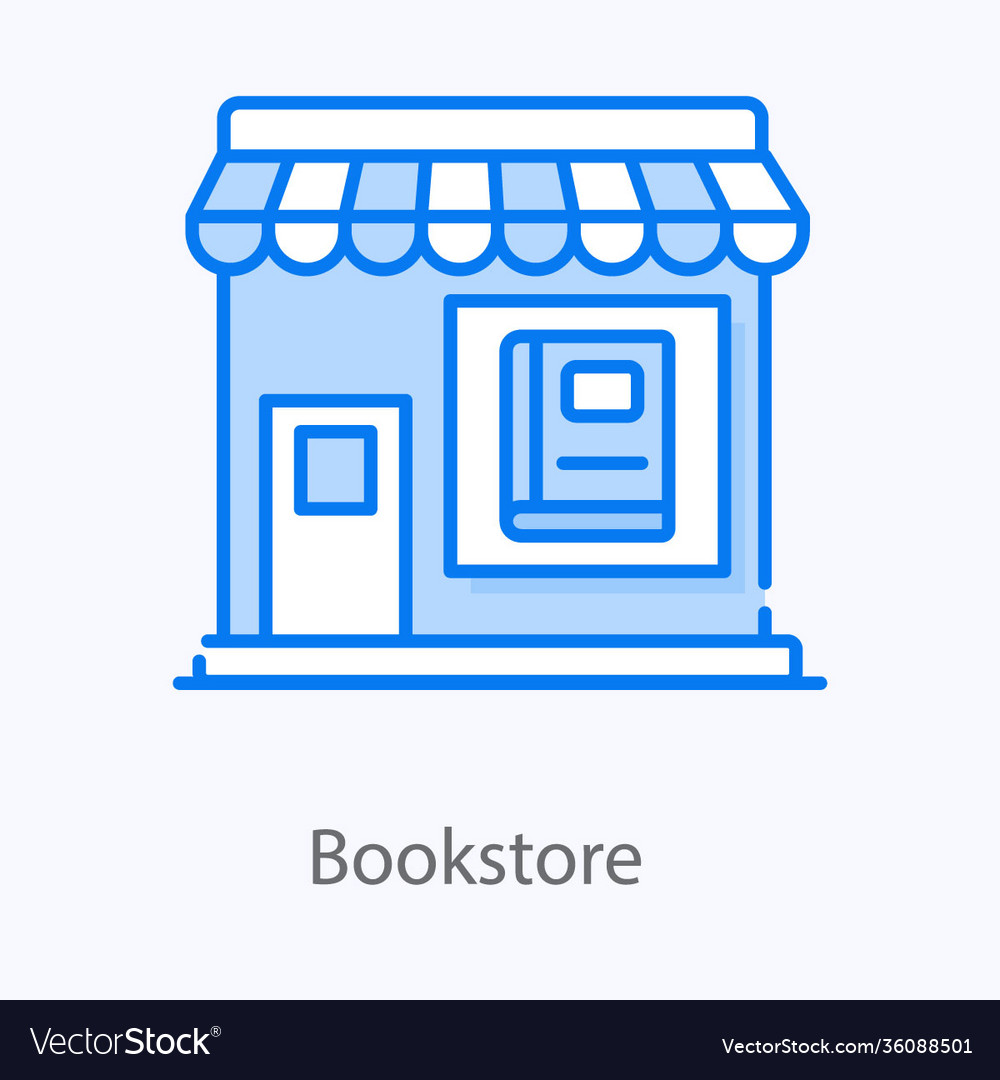 Bookstore Royalty Free Vector Image - VectorStock