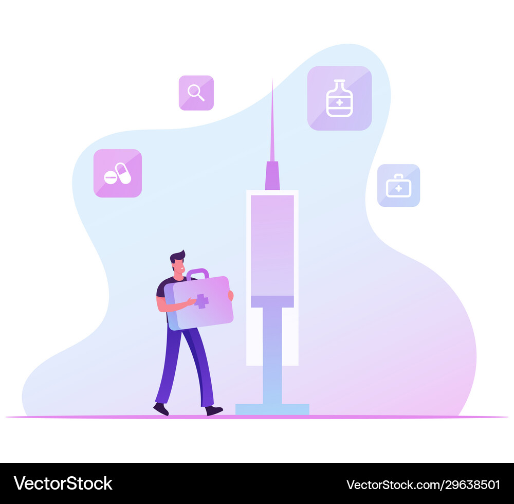 Hpv human papillomavirus infection vaccination Vector Image