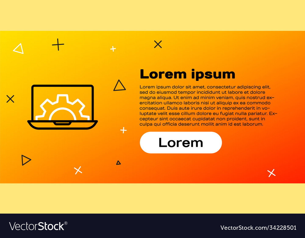 Line software web development programming Vector Image