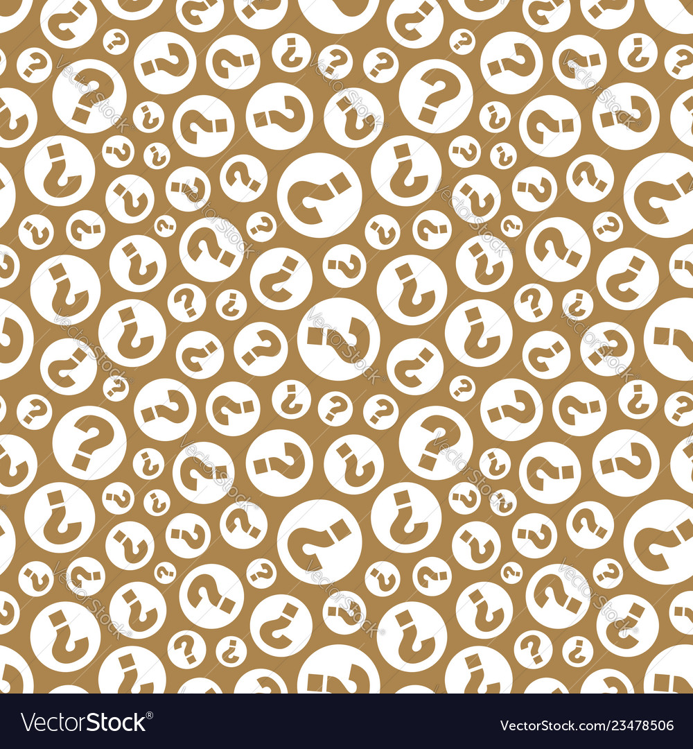 Questions seamless pattern Royalty Free Vector Image