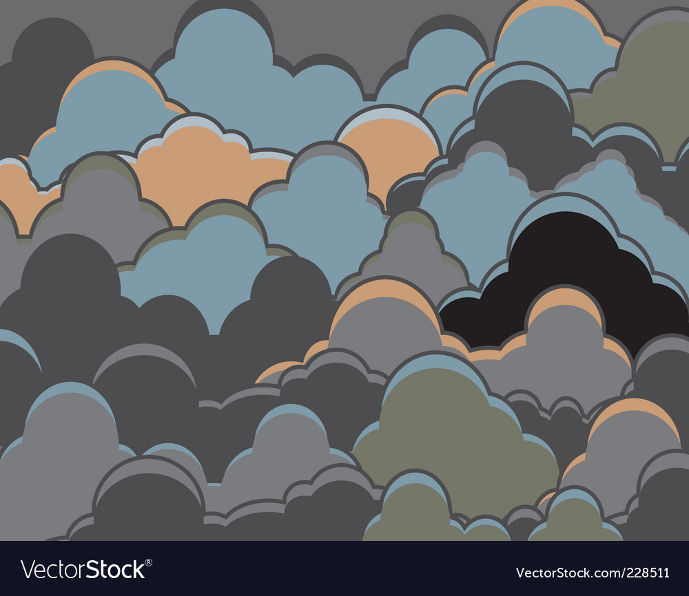 Cloudy background Royalty Free Vector Image - VectorStock