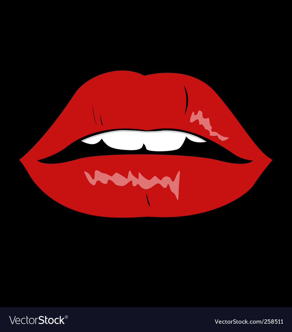 Lips Royalty Free Vector Image - VectorStock
