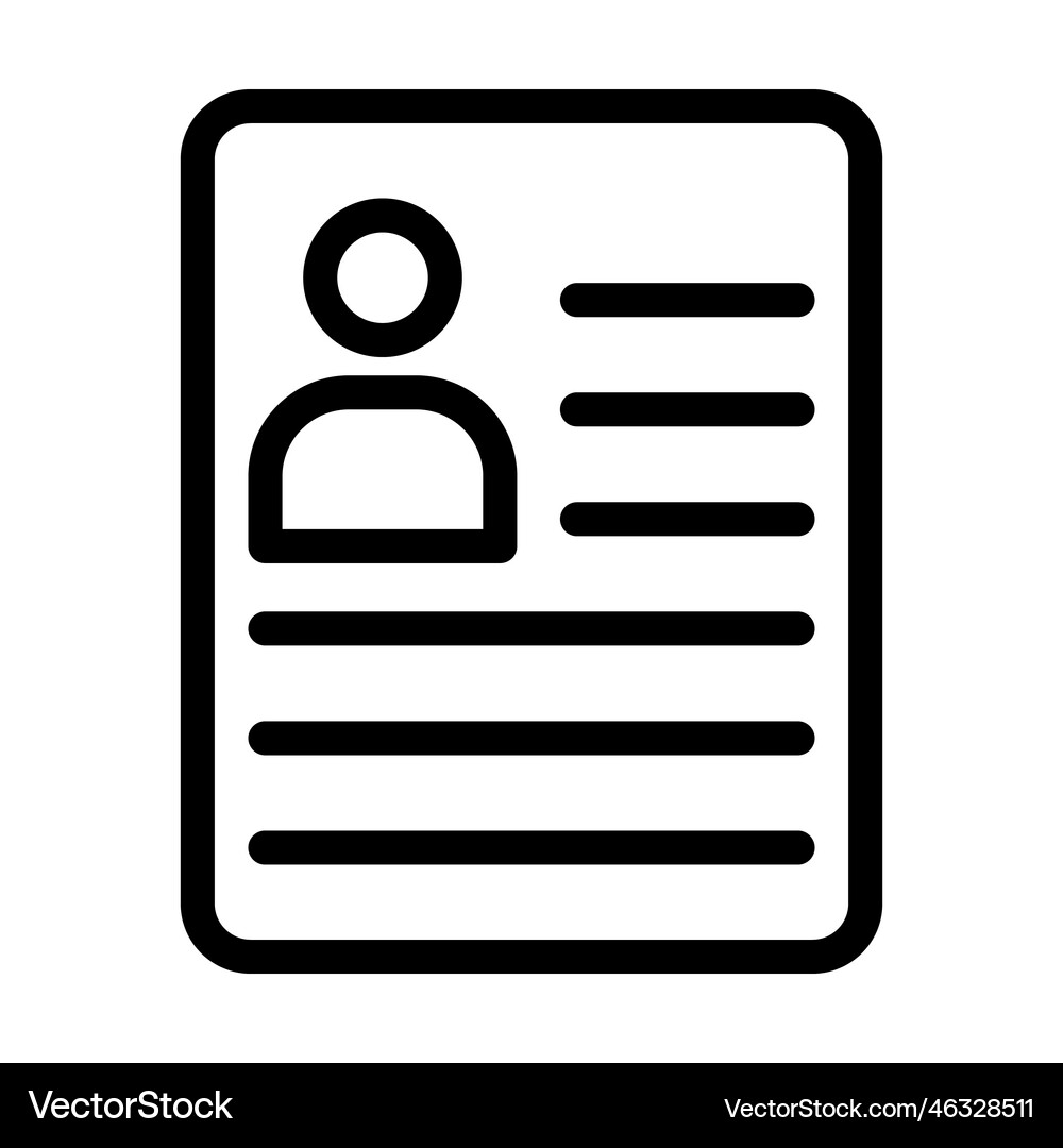 Record thick line icon for personal Royalty Free Vector
