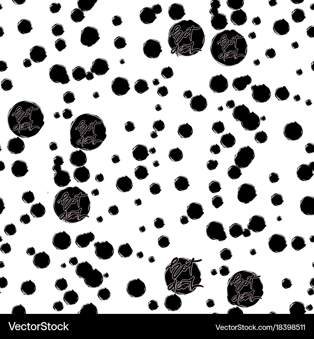 Sale seamless pattern Royalty Free Vector Image