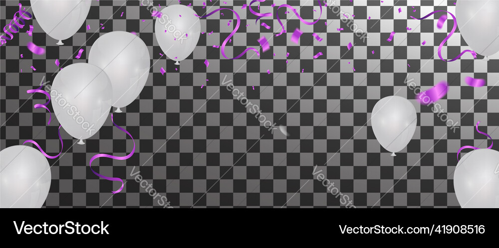 New birthday celebration with colorful Royalty Free Vector