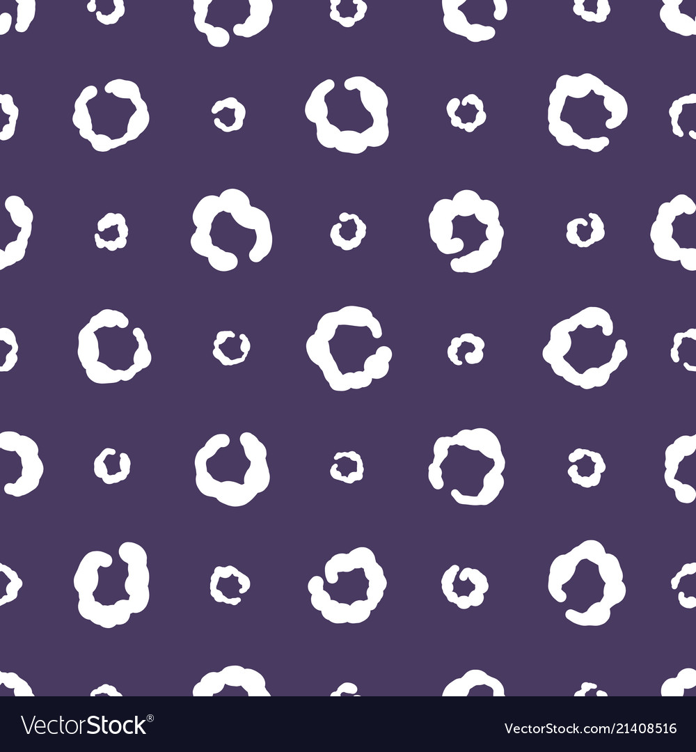 Simple Seamless Pattern Abstract Curls Royalty Free Vector