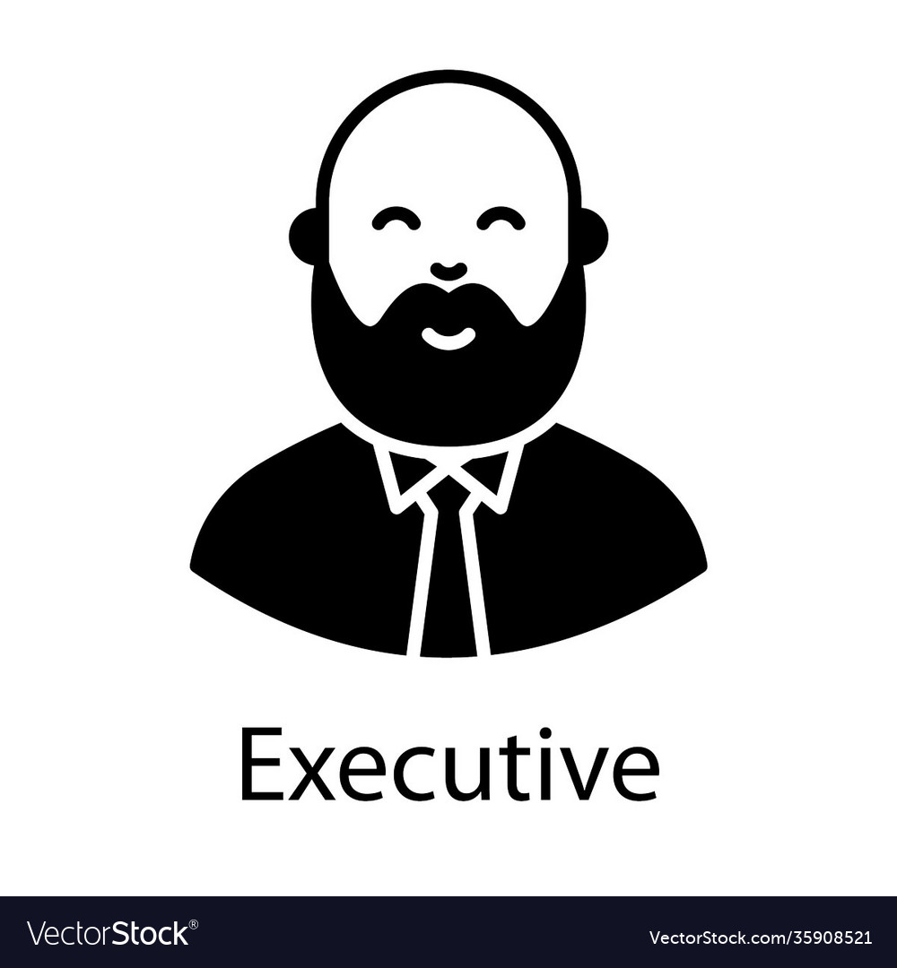 Executive Royalty Free Vector Image - VectorStock
