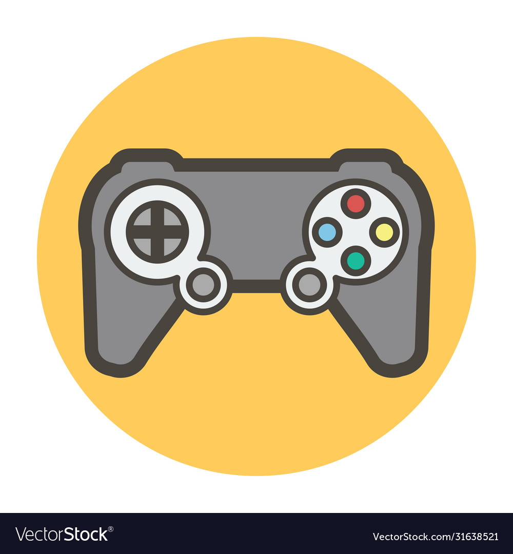 Game joystick Royalty Free Vector Image - VectorStock