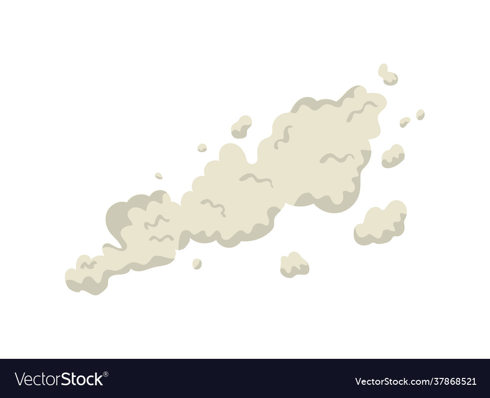 Gray smoke element Royalty Free Vector Image - VectorStock
