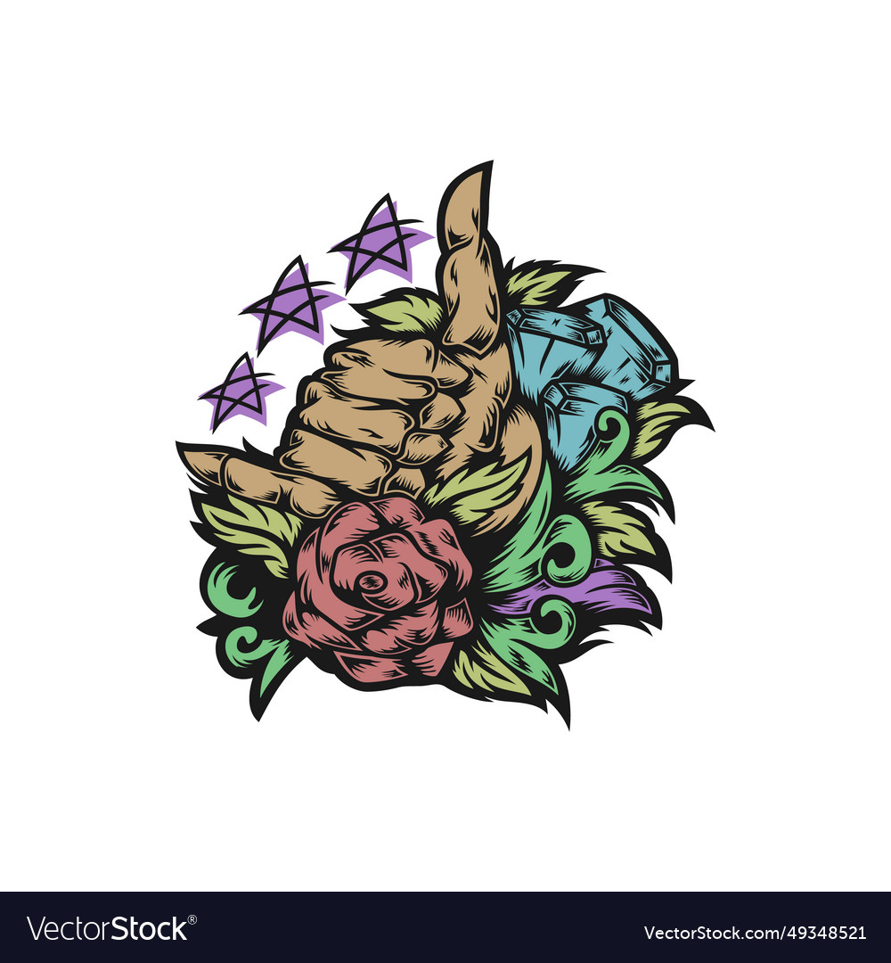 Hand Royalty Free Vector Image - VectorStock
