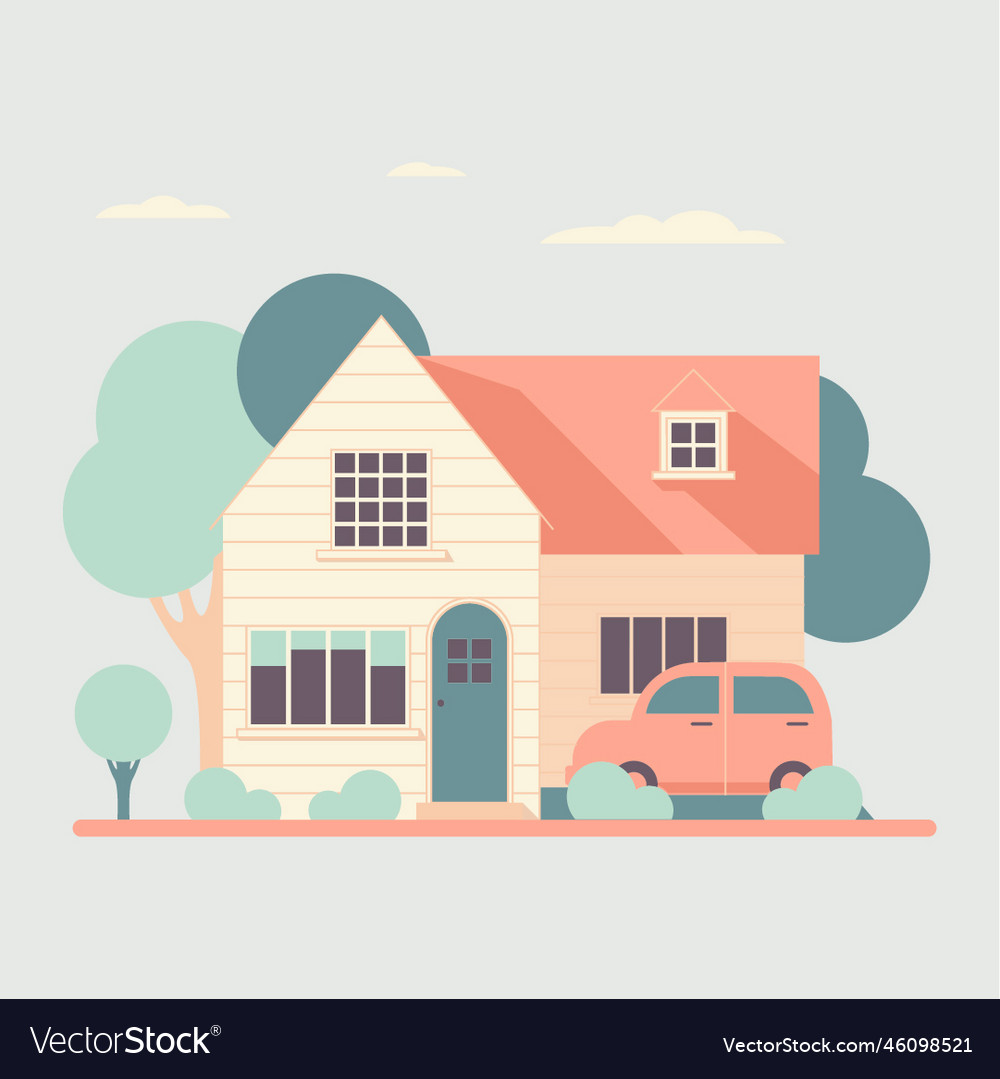 Home Royalty Free Vector Image - VectorStock