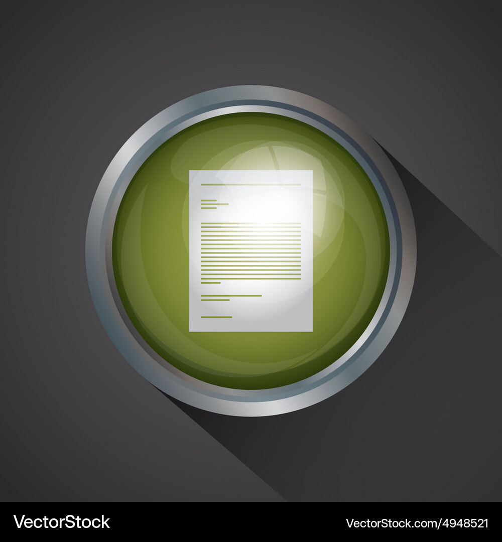 Icon button design Royalty Free Vector Image - VectorStock
