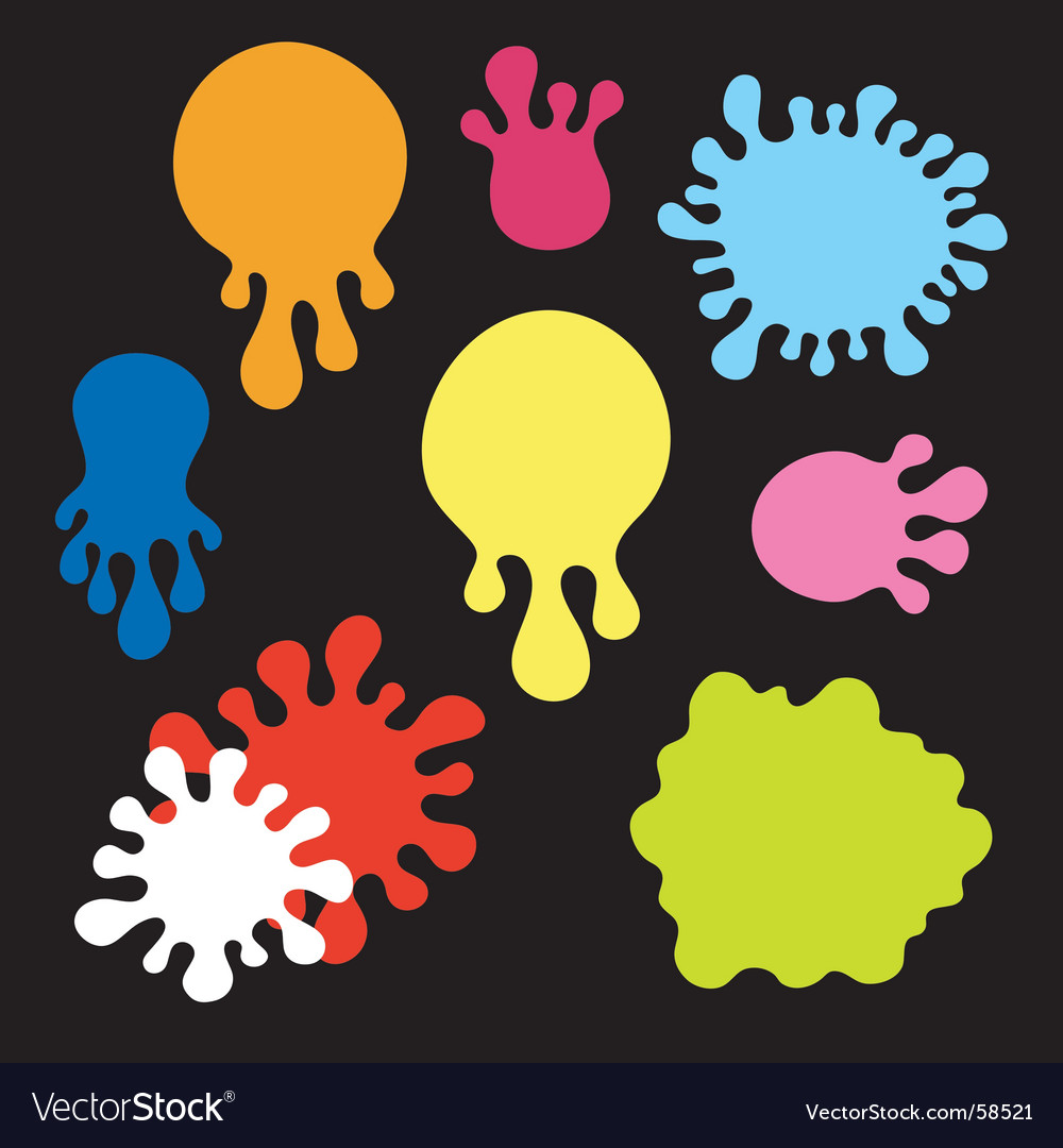 Splash Royalty Free Vector Image - VectorStock