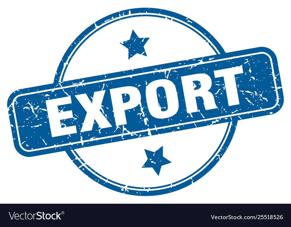Export Royalty Free Vector Image - VectorStock