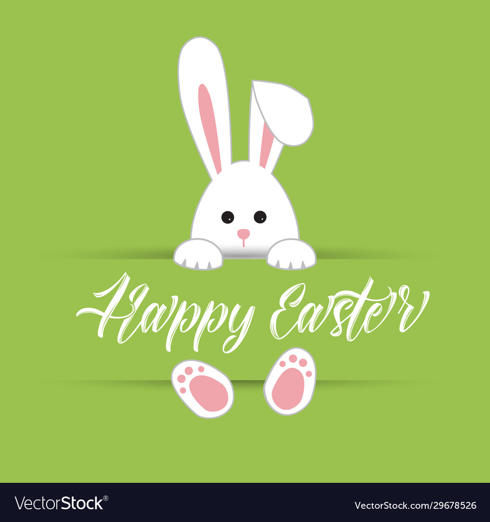 Happy easter background Royalty Free Vector Image