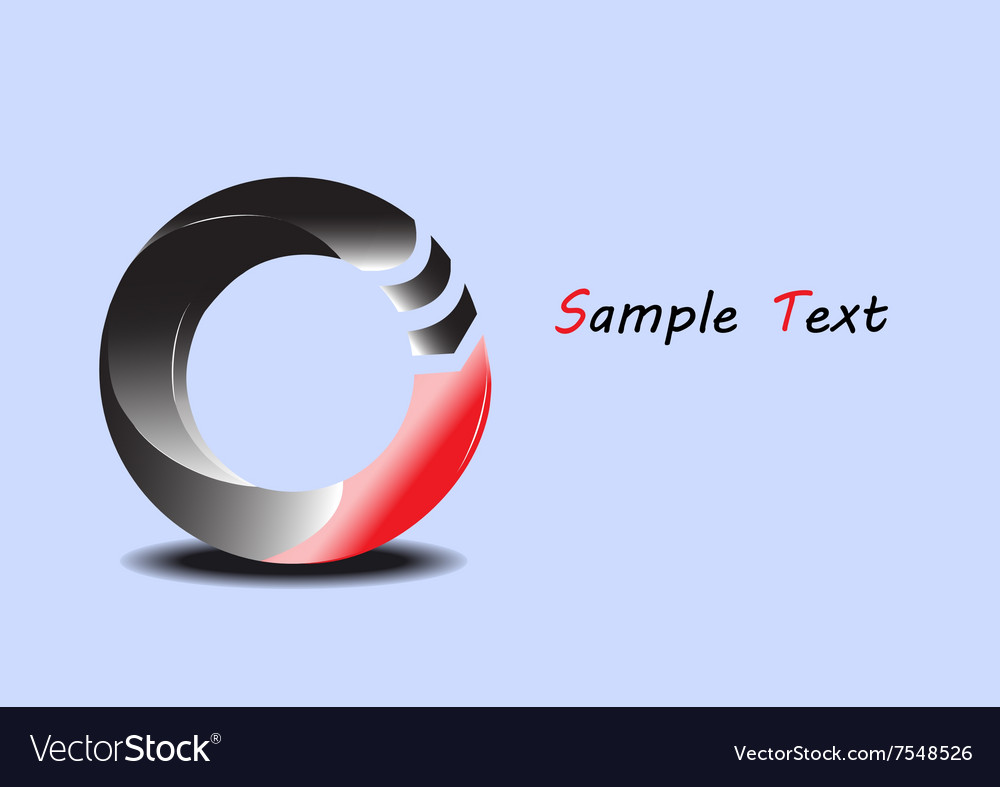 Logo-circle Royalty Free Vector Image - VectorStock