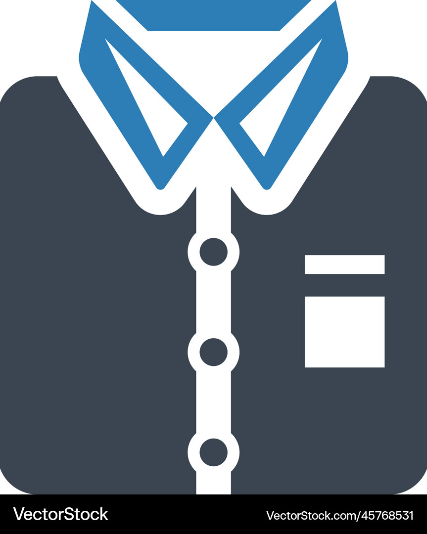 Man shirt icon graphics Royalty Free Vector Image