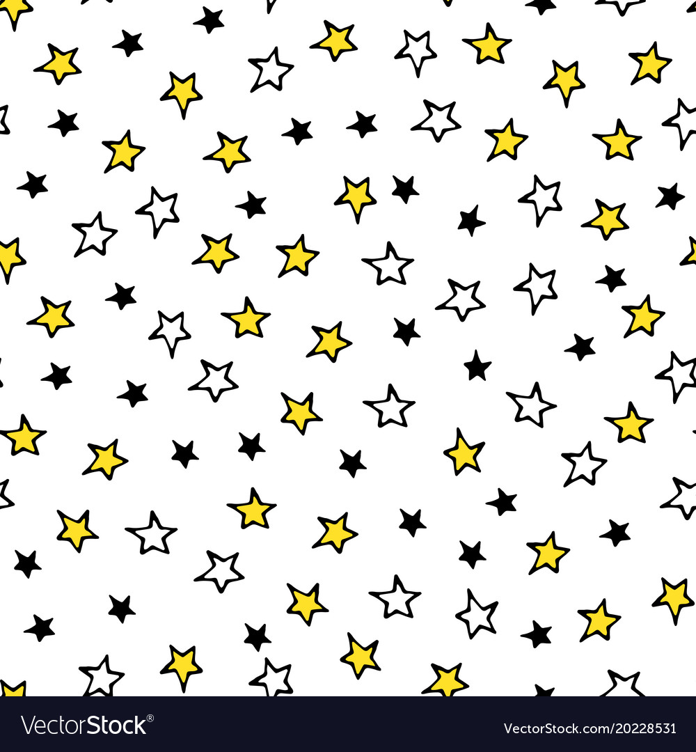 Seamless pattern doodle Royalty Free Vector Image