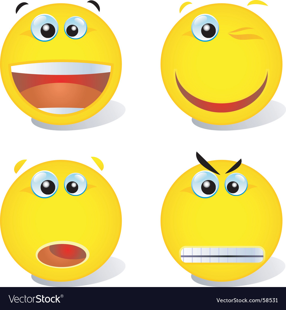 Smiley Royalty Free Vector Image - VectorStock