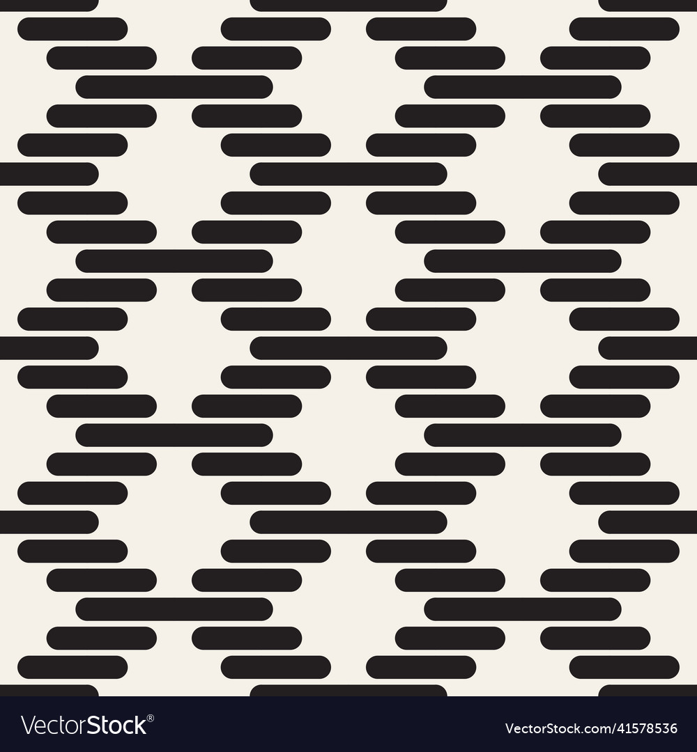 Seamless pattern repeating geometric elements Vector Image