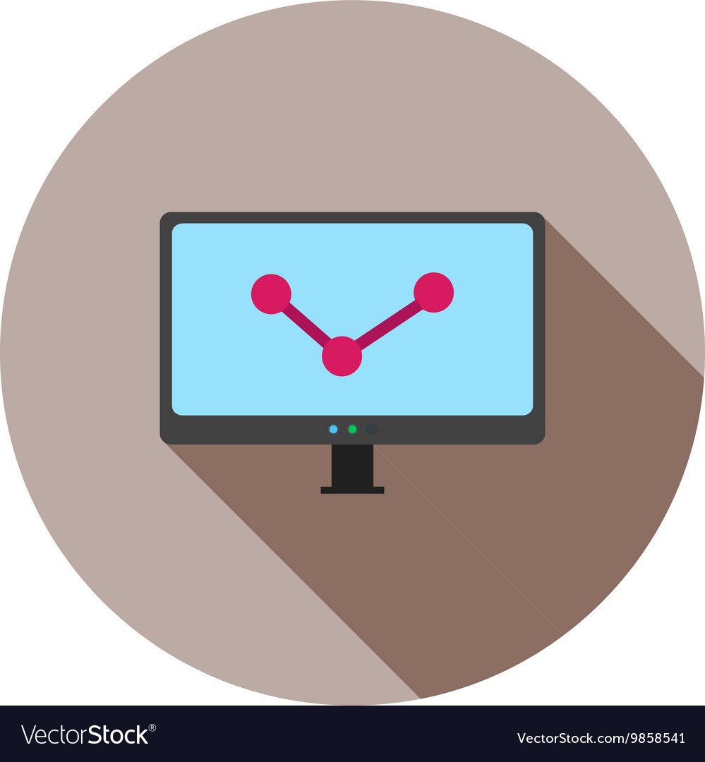 Stats chart Royalty Free Vector Image - VectorStock