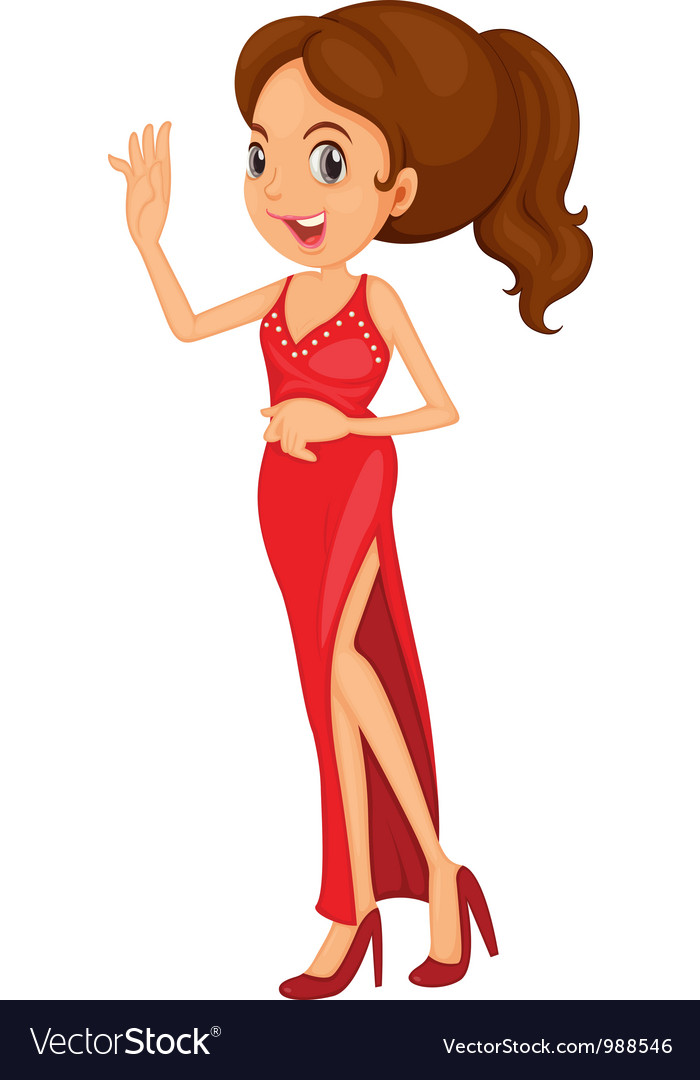 Formal evening Royalty Free Vector Image - VectorStock