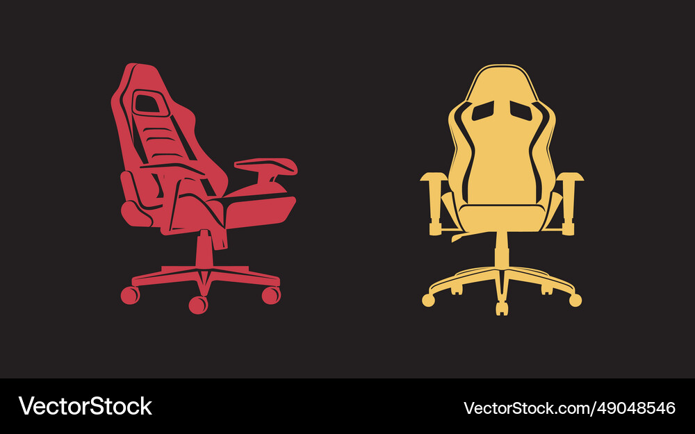Ultimate gaming comfort icon set depicting Vector Image