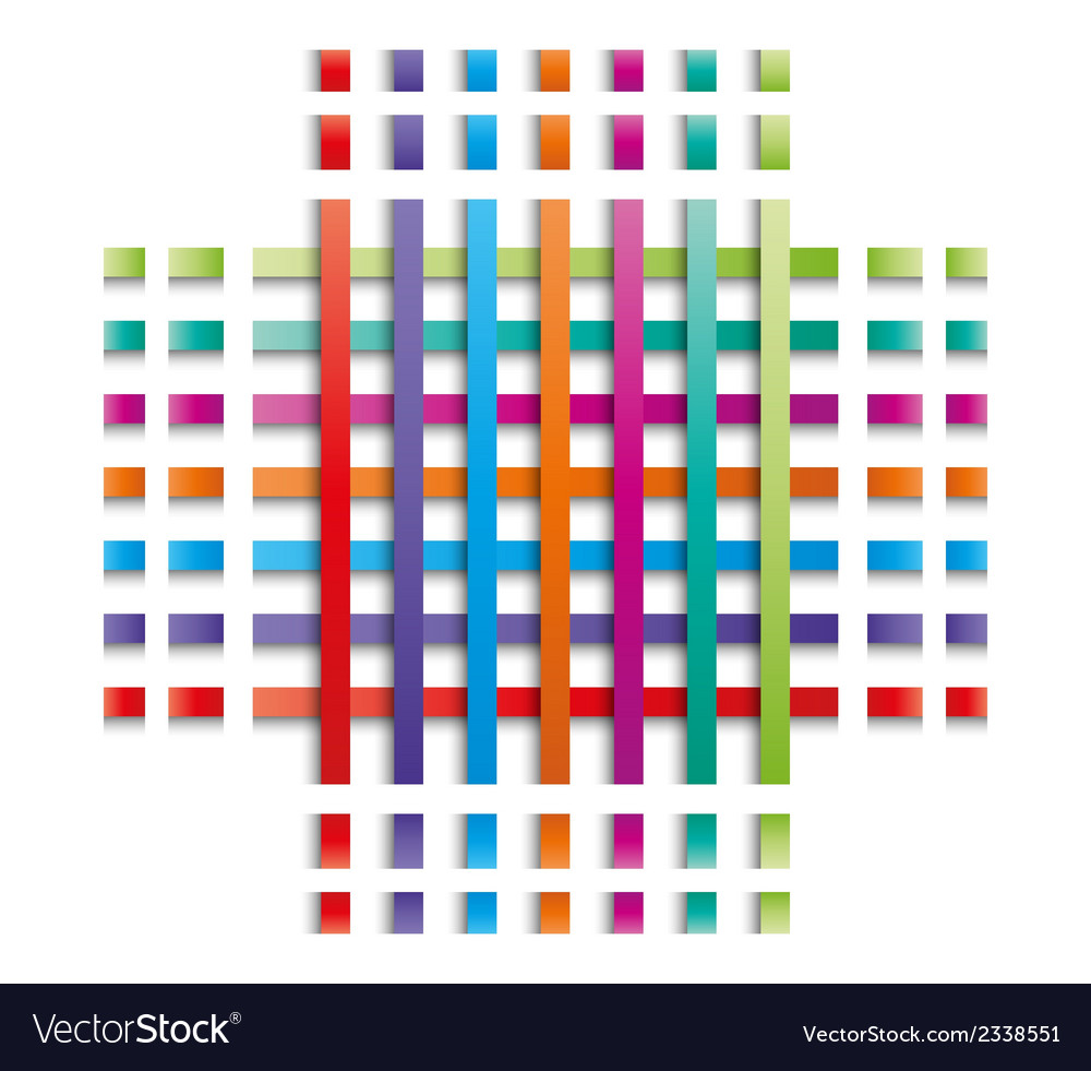 Color lines Royalty Free Vector Image - VectorStock